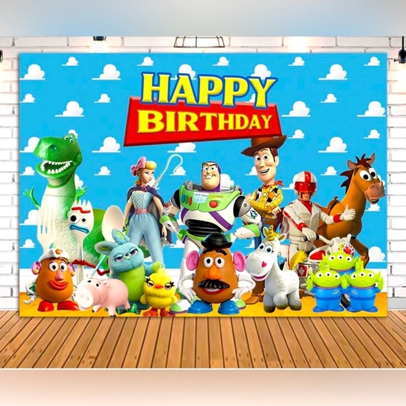 Other | Toy Story Photo Backdrop | Poshmark